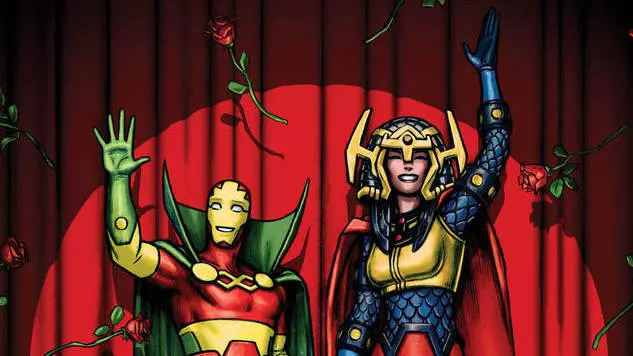 Màn cửa đóng trong bản xem trước độc quyền này của Mister Miracle # 12