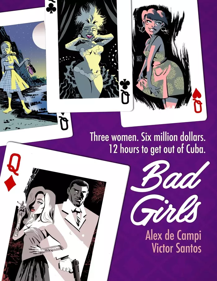 Exklusiv: Alex de Campi & Victor Santos kündigen Cuban Revolution Noir Graphic Novel „Bad Girls“ an 112902_2