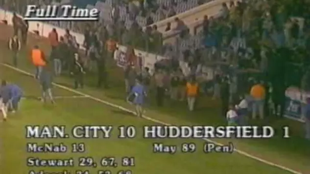 Malantaŭa ĵaŭdo: Manchester City vs Huddersfield Town (la 7-an de novembro 1987)