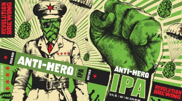 Mein Monat der Flaggschiffe: Revolution Brewing Anti-Hero IPA