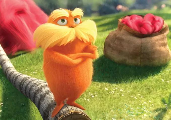 De Lorax fan Dr. Seuss