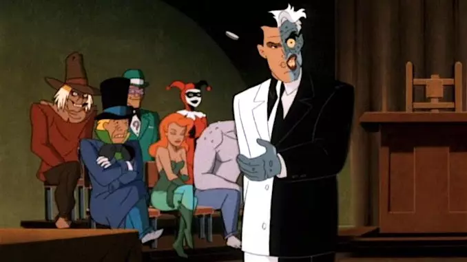 Pada si Gotham: Ni Awọn ere idaraya jara, Batman's villains Fi sii