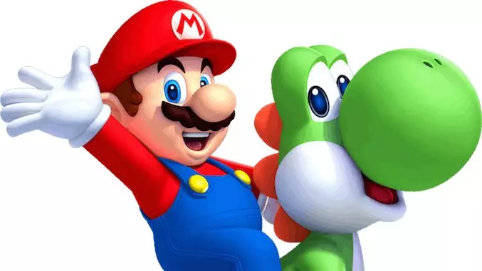 Zvinokatyamadza: Mario Anorova Yoshi mumusoro muSuper Mario World