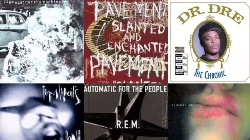 Los 25 mejores álbumes de 1992