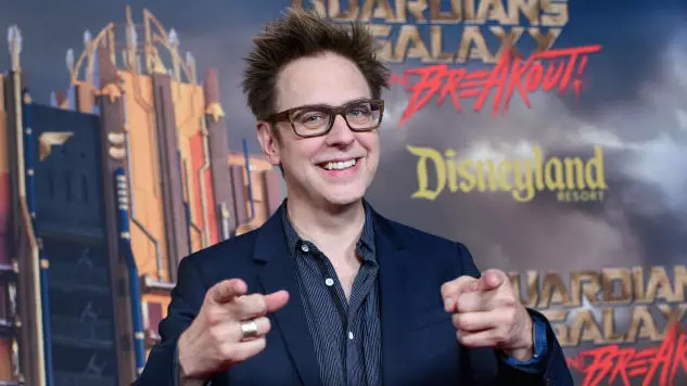 Ny talen'ny James Gunn dia nesorina tamin'ny Guardians of the Galaxy Vol. 3