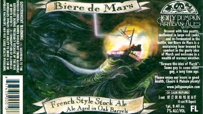 Jolly Pumpkin Biere de Mars anmeldelse