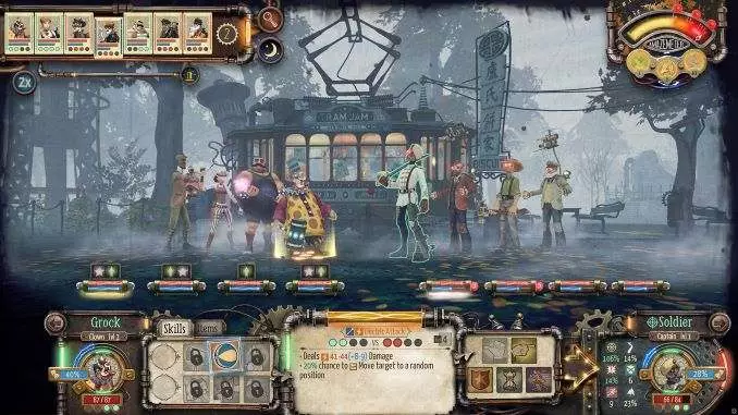 Circus Electrique: un simulador d'estratègia Steampunk inspirat en Darkest Dungeon 30_3