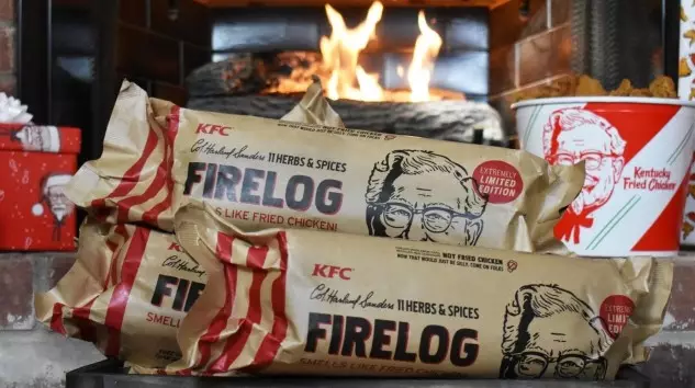 Pu'e le Agaga Aso Fa'atasi ile KFC's Insane New CHICKEN SENTED Firelog