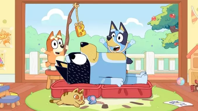 Komforta Horloĝo de la Monato: Bluey sur Disney+ 31_4