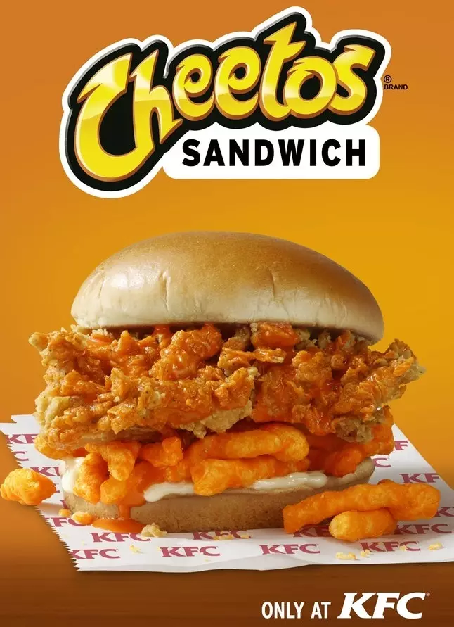 ជាក់ស្តែង KFC គិតថា Mayo និង Cheetos គឺជាការរួមបញ្ចូលគ្នាដ៏អស្ចារ្យនៅលើថ្មី។ 3376_3