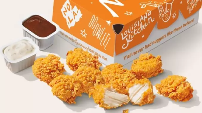 Nugget Hayam Anyar Popeyes Badé Ngabéwarakeun Dunya Kadaharan Cepat