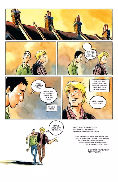 Fábio Moon & Gabriel Bá overstijgen aanpassing in Neil Gaiman's How To Talk to Girls at parties 43692_4