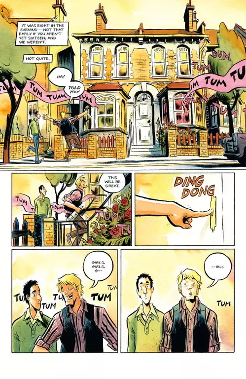 Fábio Moon & Gabriel Bá overstijgen aanpassing in Neil Gaiman's How To Talk to Girls at parties 43692_6