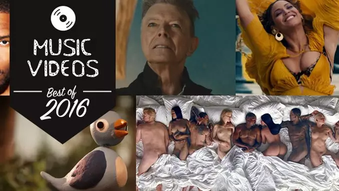 Os 20 mellores vídeos musicais de 2016