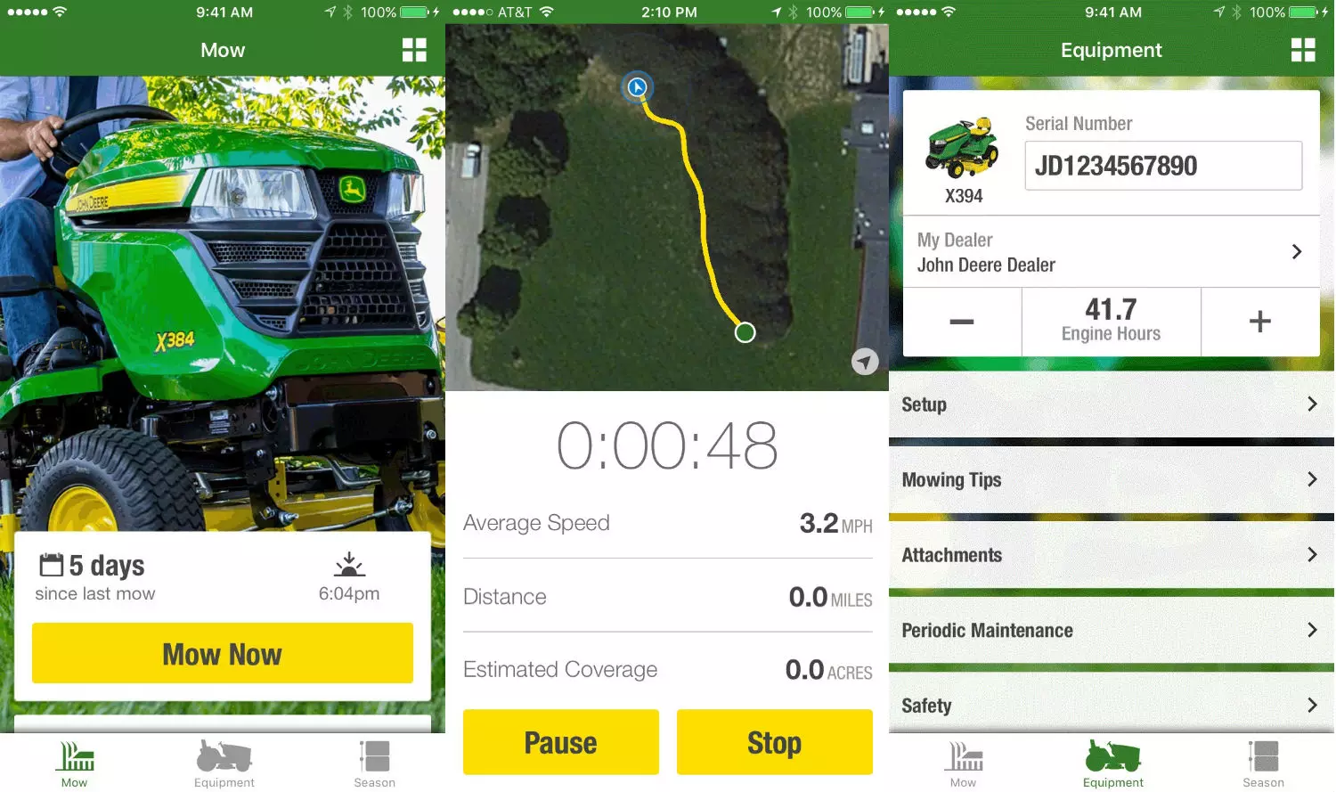 Ich habe diese John Deere App beim Rasenmähen verwendet und sie hat tatsächlich geholfen 454_3