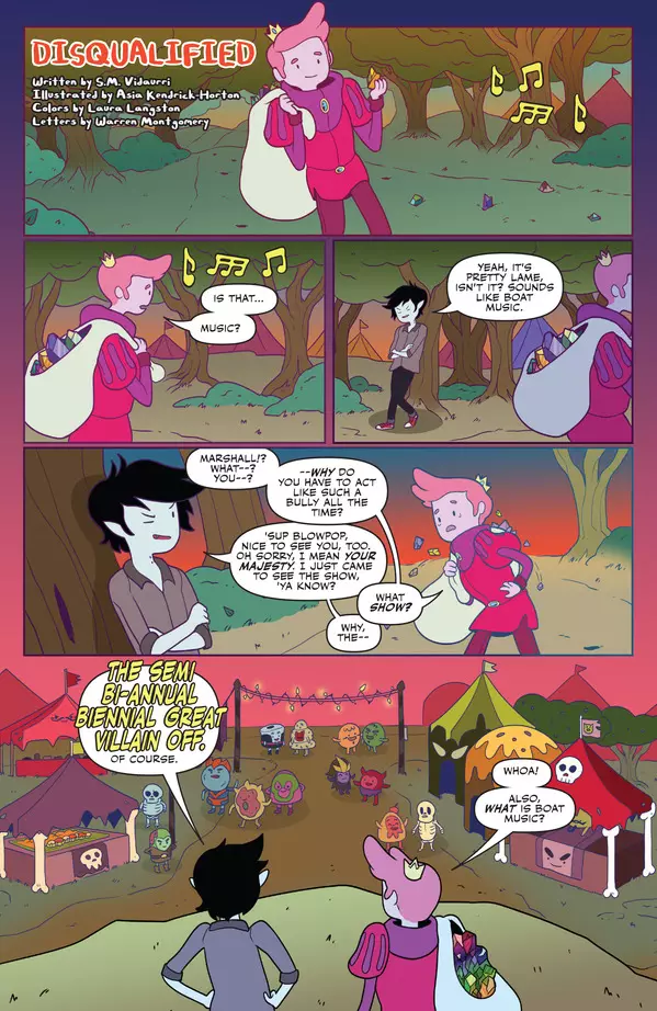 S.M. Vidaurri na-abụ abụ Blues na Marshall Lee na Adventure Time One-Shot 53132_5