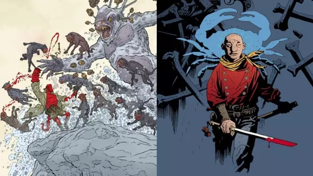 Comics Titans Mike Mignola en Geof Darrow in gesprek