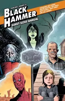 Exclusivo: Nate Powell, Matt Kindt, Dustin Nguyen e máis amplían o universo Black Hammer de Jeff Lemire nun novo anual 65520_2