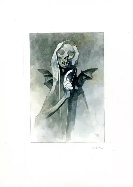 Mike Mignola's Post-Hellboy Watercolor na-edozi Eserese nke ọnwụ 69973_2