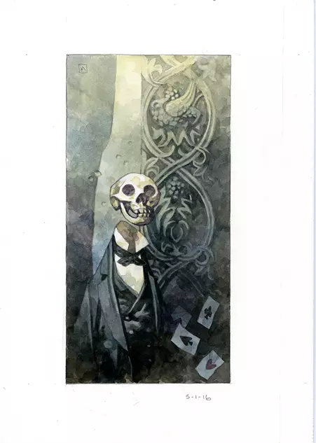 Mike Mignola's Post-Hellboy Watercolor na-edozi Eserese nke ọnwụ 69973_4