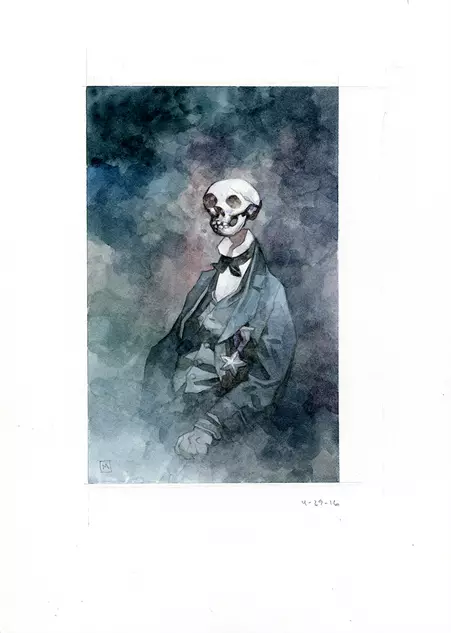 Mike Mignola's Post-Hellboy Watercolor na-edozi Eserese nke ọnwụ 69973_5