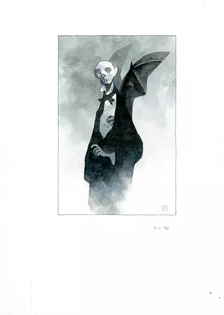 Mike Mignola's Post-Hellboy Watercolor na-edozi Eserese nke ọnwụ 69973_7