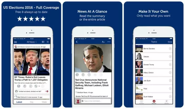 2016-ലെ തിരഞ്ഞെടുപ്പിനെക്കുറിച്ച് മനസ്സിലാക്കാൻ നിങ്ങളെ സഹായിക്കുന്ന 10 iOS ആപ്പുകൾ 81416_2