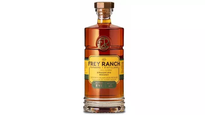 Degustatioun: 2 Rye Whiskys vun Frey Ranch (Flaschen a Bond, Single Barrel)