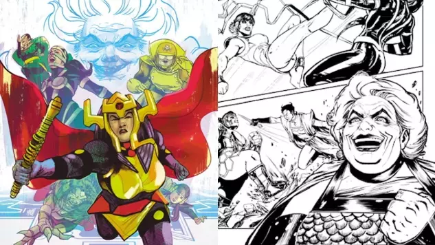 Granny Goodness Sanin Mafi kyau a cikin DC Comics 'Furies Female Daga Cecil Castellucci & Adriana Melo